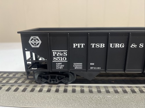 Weaver O Scale Pittsburg & Shawmut 2 Bay Hopper w/Kadees #8510 3RS | eBay