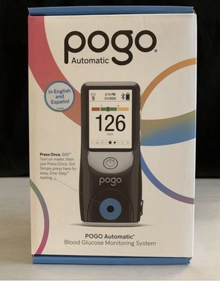 Pogo Automatic Blood Glucose Monitoring System Brand NEW | eBay