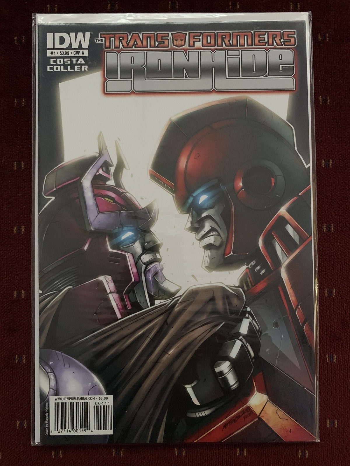 IDW Comic Transformers Ironhide #4 Cover A | eBay