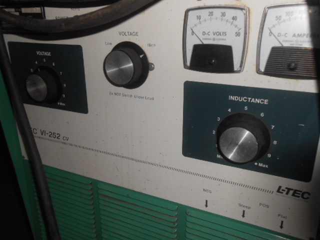 L-Tec, 250 Amp MIG Welding System Model VI-252-CV, EXCELLENT CONDITION ...