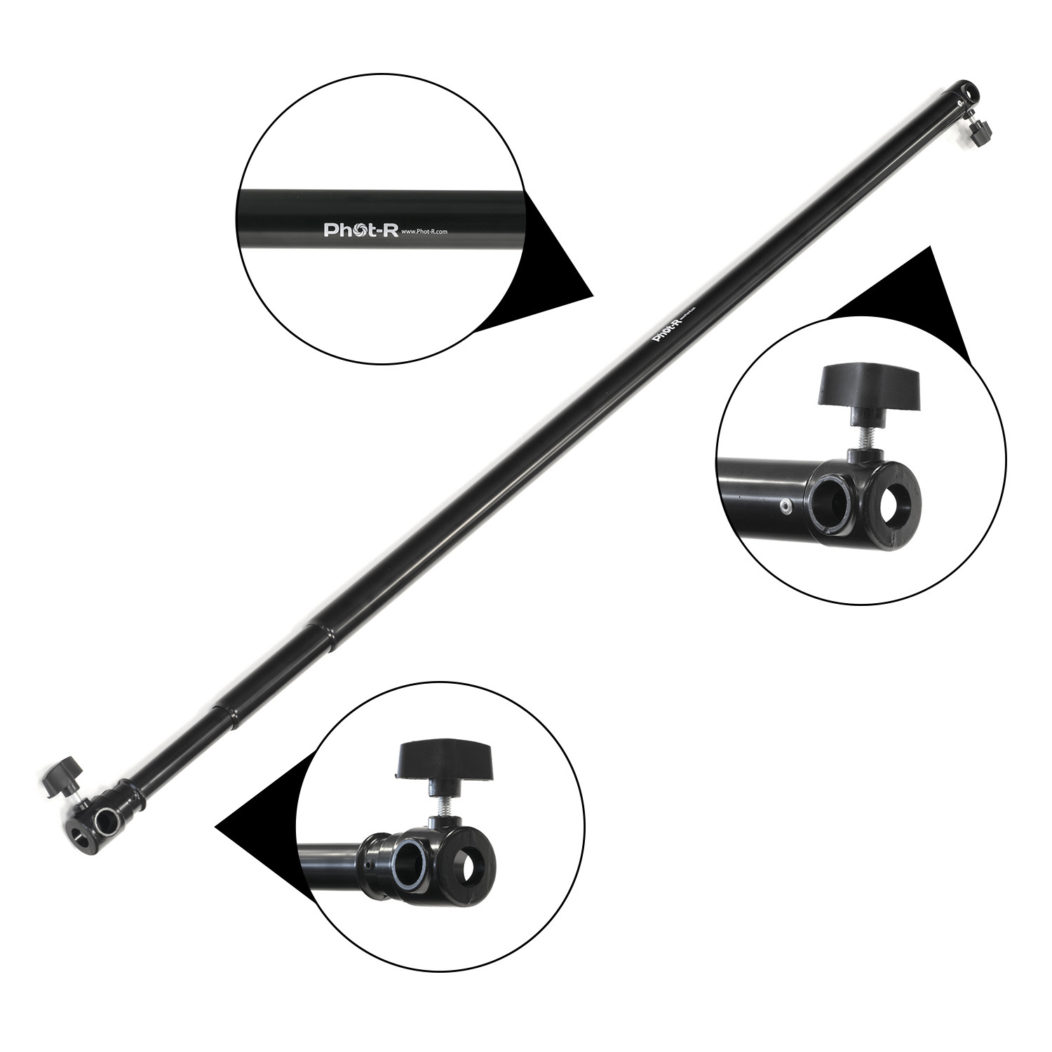 Phot-R 2m Telescopic Crossbar Background Backdrop Support Cross Bar Photo Studio | eBay