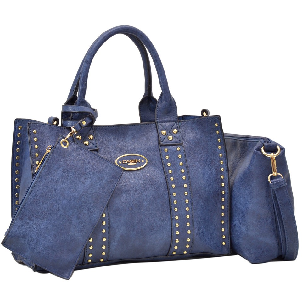 3pcs Dasein Women Handbags Satchel Shoulder Purse Tote Top Handle ...