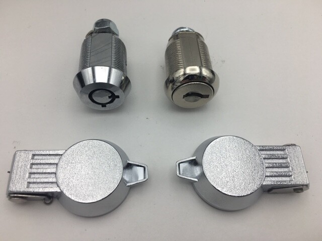 Metal Cam Lock Dust Covers Spring Loaded w/ Gasket Weather Resistant ...