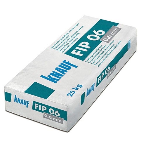 Knauf FIP 06 Filzputz naturweiß 0,6mm 25kg Oberputz Putz feinkörnig ...