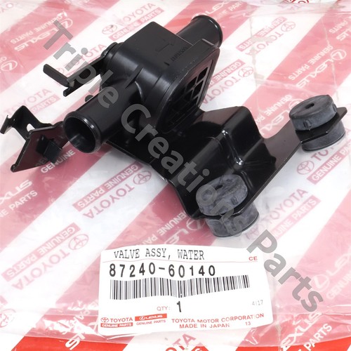 Toyota 87240-60140 Land Cruiser 92-96 Valve Assy Heater Water ...