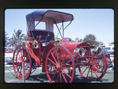 1907 Duer Model A High Wheeler - 1972 Auto Show - Vintage 35mm Car ...