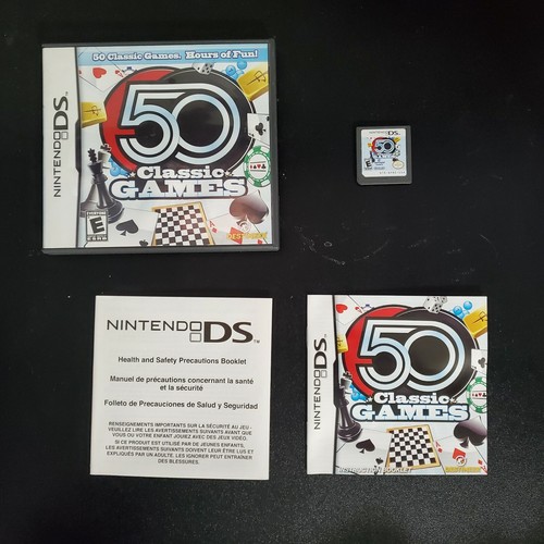 50 Classic Games (Nintendo DS, 2009) 828068212810 | eBay