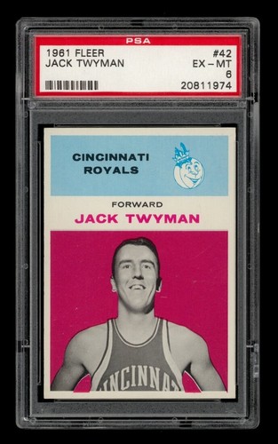 1961-62 Fleer Set-Break # 42 Jack Twyman PSA 6 EX-MT | eBay
