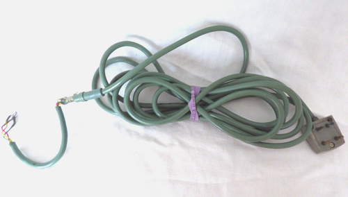 12' Vintage Bell System Green 3 line thick Phone Power Cord with 4 ...