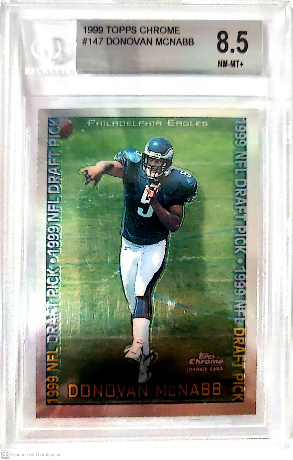 1999 Topps Chrome - 1999 NFL Draft Pick Donovan McNabb #147 (RC) for ...