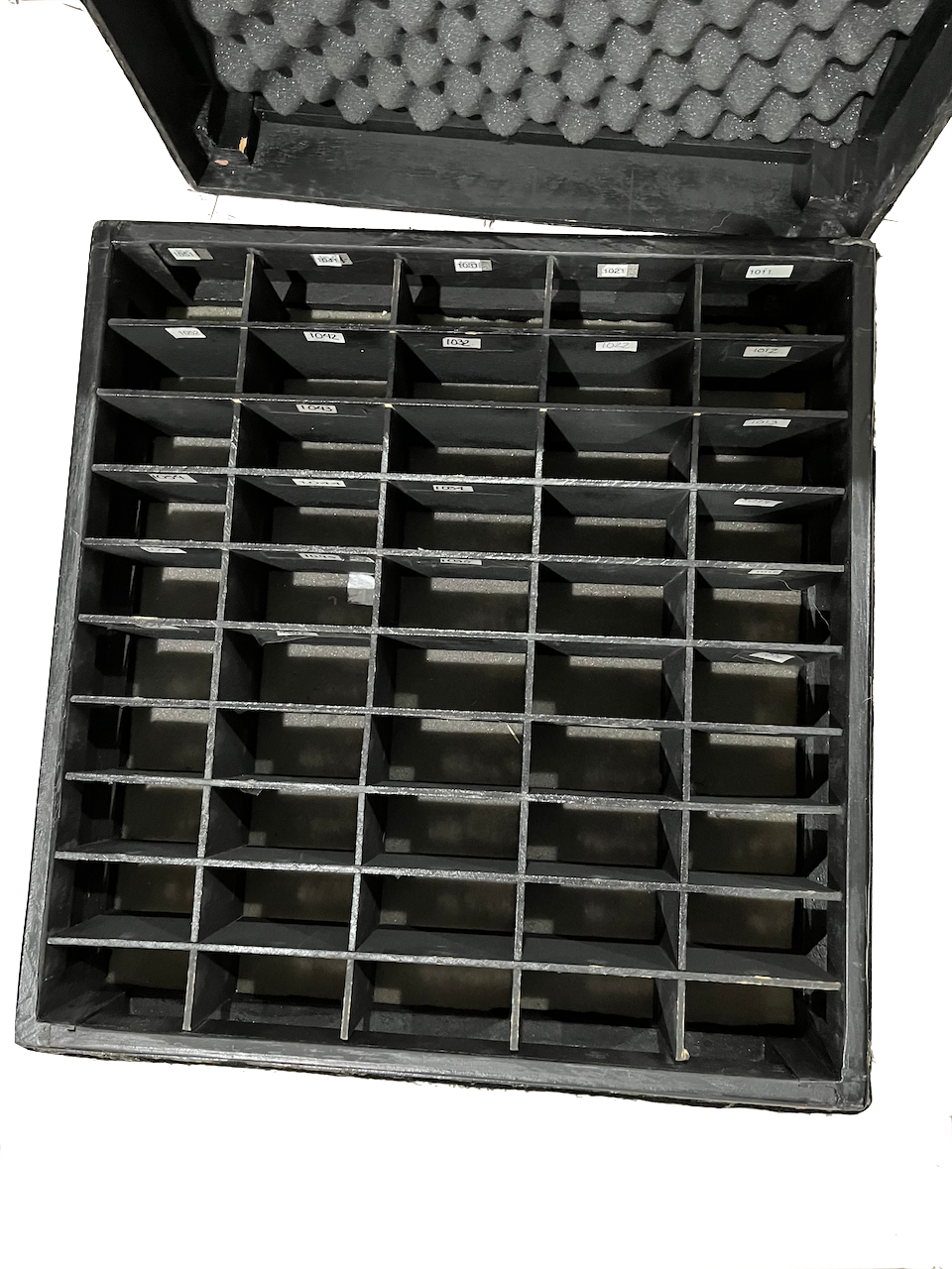 Wood Carry Box - Holds up to 50 FM Receivers Williams Sound R35 or ...