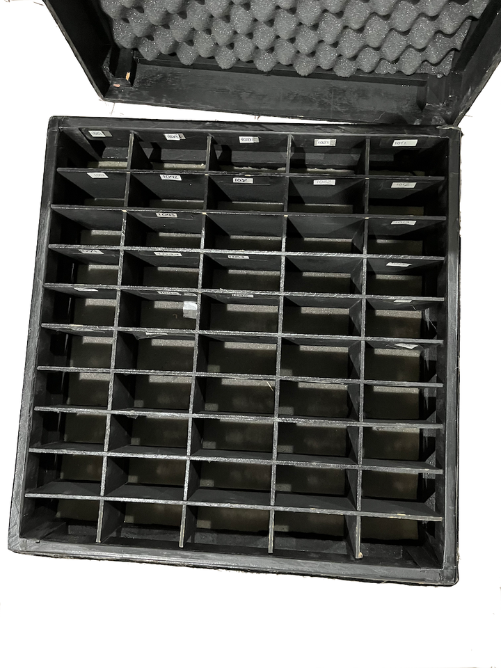 Wood Carry Box - Holds up to 50 FM Receivers Williams Sound R35 or ...