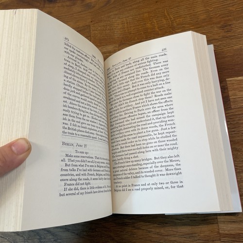 Berlin Diary William Shirer Foreign Correspondent 1934 1941 WWII ...