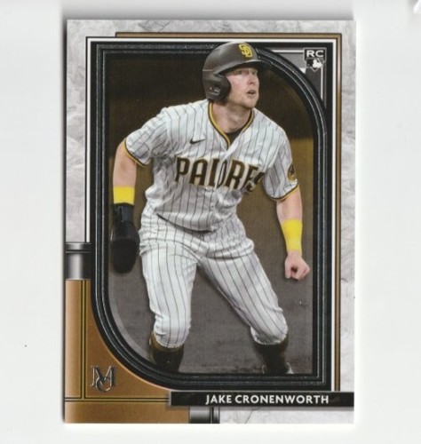 Jake Cronenworth 2021 Topps Museum Collection Rookie Card RC #64 Padres ...