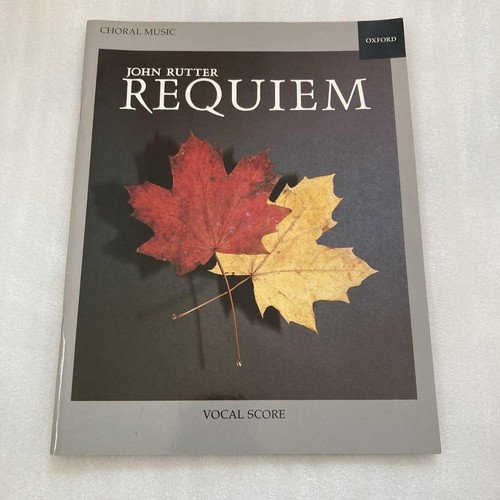 John Rutter's "Requiem" choral sheet music John Rutter's "Requiem" | eBay