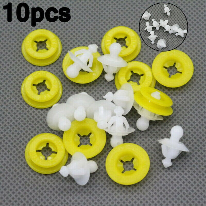 10PCS Fender Liner Retainer Clips Fasteners Replacement For Volvo C30 ...