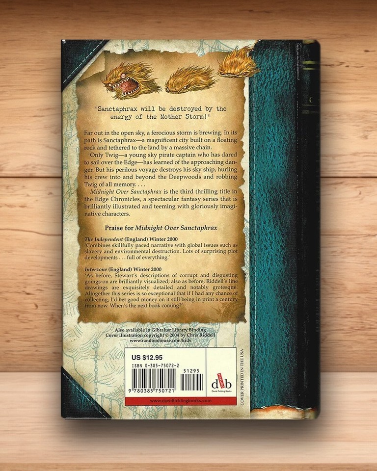 The Edge Chronicles Midnight Over Sanctaphrax - Paul Stewart ...