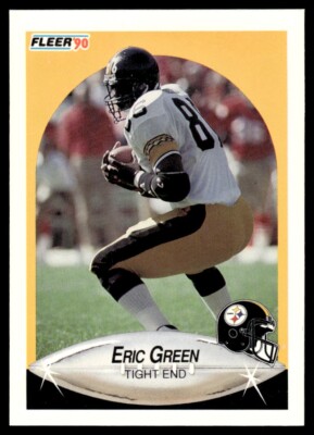 1990 FLEER UPDATE ERIC GREEN F RC PITTSBURGH STEELERS #U-26 | eBay
