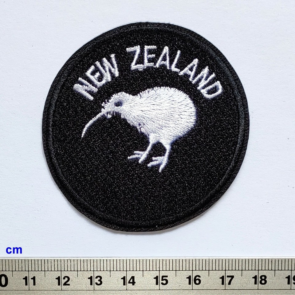 20x New Zealand kiwi bird flag embroidered applique iron on patch sew on ≈6.2cm | eBay