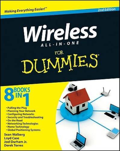 Wireless All In One For Dummies - Paperback By Walberg, Sean - VERY ...