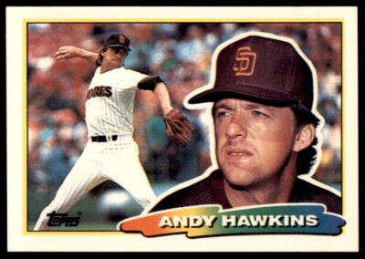 1988 Topps Big Andy Hawkins 2088d San Diego Padres #257 | eBay