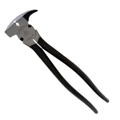 Crescent Fence Solid Joint Pliers & Staple Puller Corrugated Hammer ...
