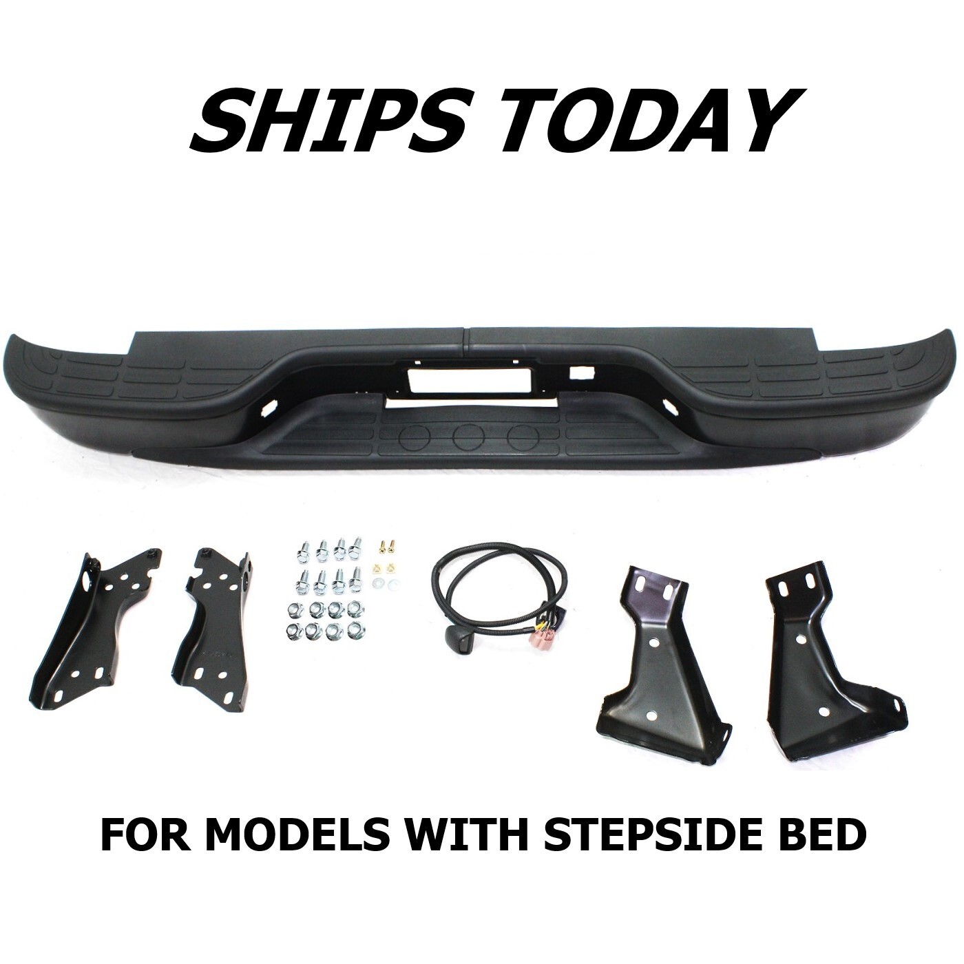 NEW Complete Rear Bumper Assembly For Silverado 1500 Sierra 1500 ...