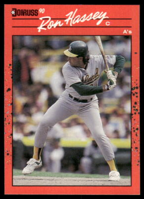 1990 Donruss #450c Ron Hassey | eBay