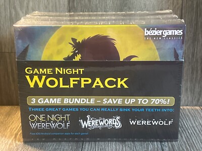 WolfPack Game Bundle: One Night Ultimate Werewolf, Werewords, Ult ...