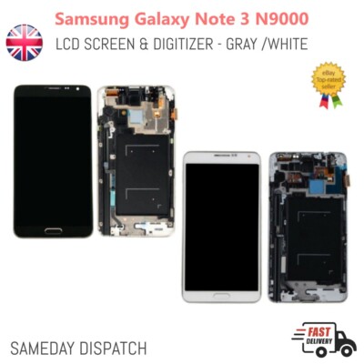 For Samsung Galaxy Note 3 N9000 LCD Display Touch Screen Digitizer ...