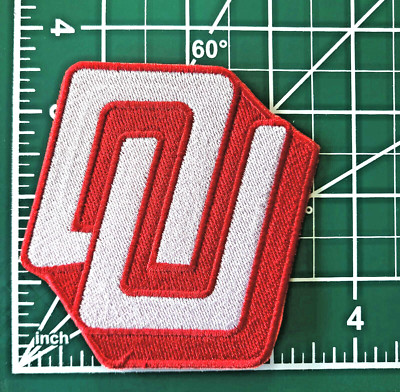Oklahoma Sooners 3.5" Iron On Embroidered Patch ~Free Tracking~!! | eBay