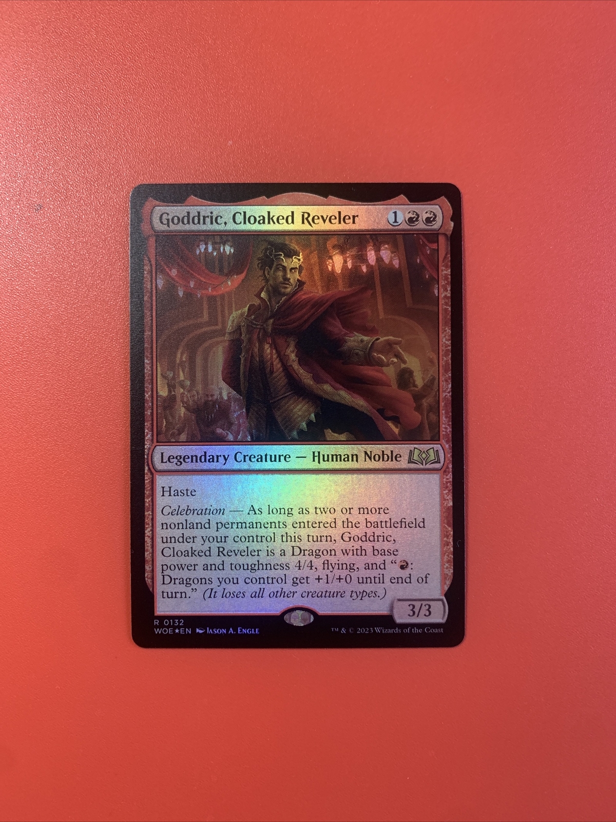 Goddric, Cloaked Reveler Foil (132) Wilds of Eldraine WOE MTG Magic | eBay