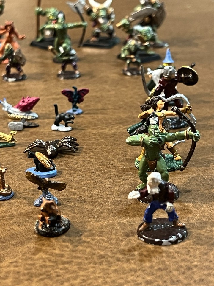 Vintage ral partha & games workshop DnD Warhamer fantasy metal mini ...