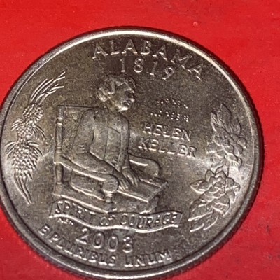 2003 P Alabama State Quarter • #240610 • Buy 10 Get 40% Off • | eBay