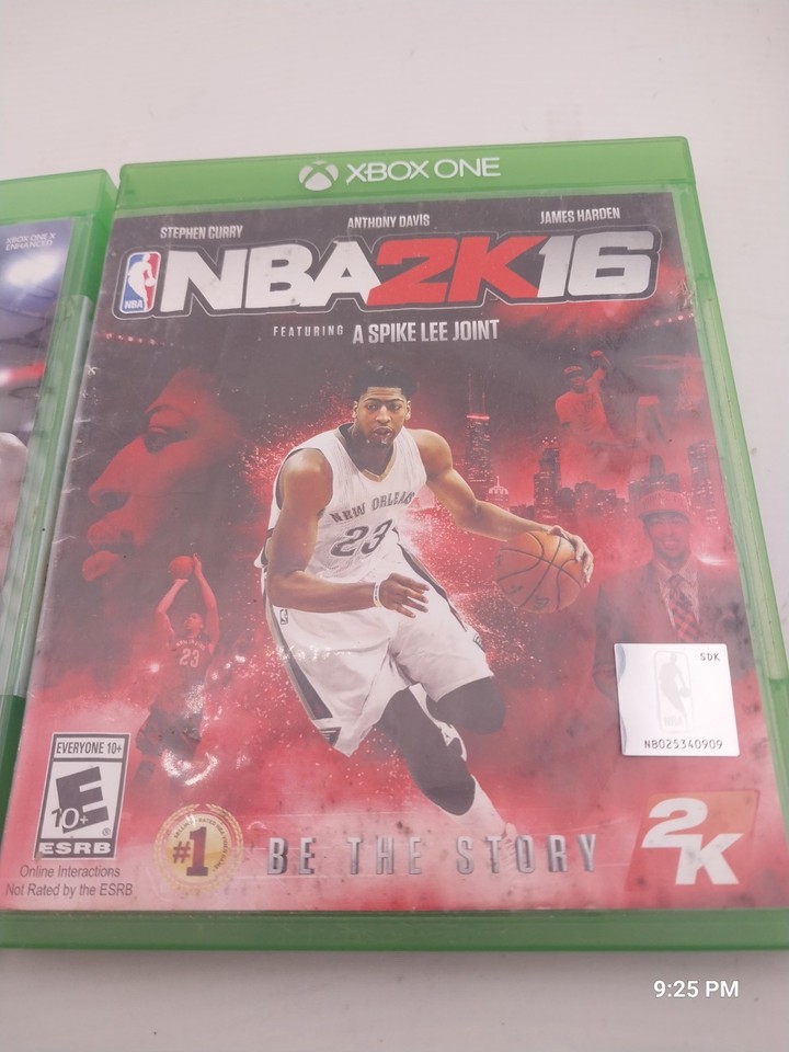 NBA 2K16 Michael Jordan Special Edition Microsoft Xbox One Disk Mint ...