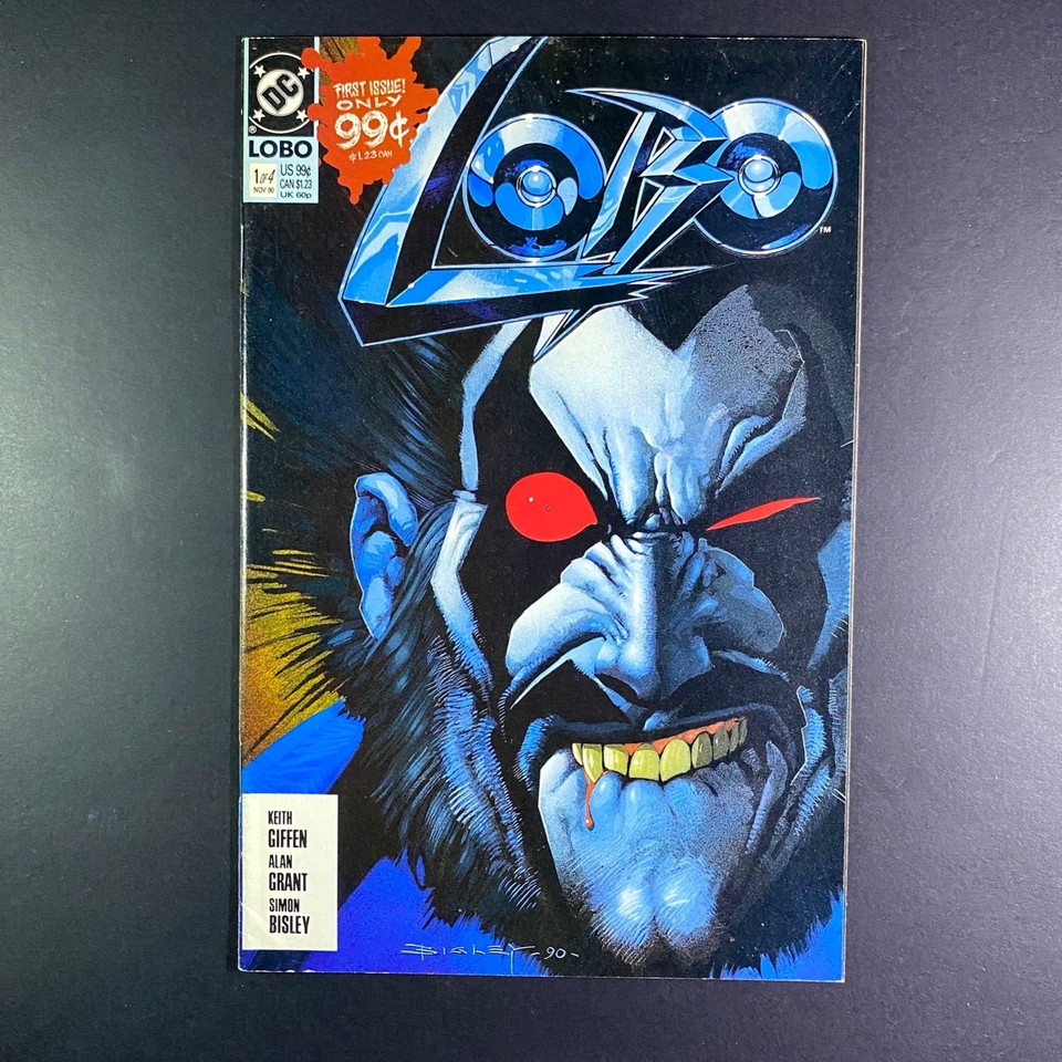Lobo #1 - 1990 - 1st solo Lobo series, Origin Lobo, Jason Momoa - DC ...