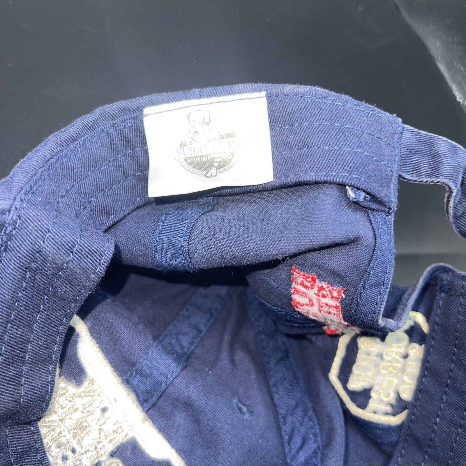 Run Forrest Run Bubba Gump Shrimp Co. Baseball Navy H… - Gem