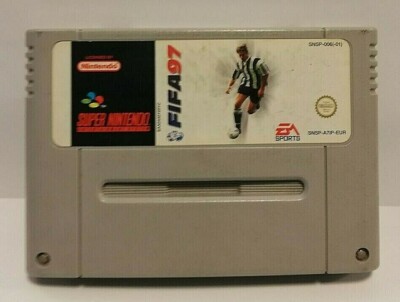 Fifa 97 per NINTENDO SNES SUPER NES - LOOSE - PAL | eBay