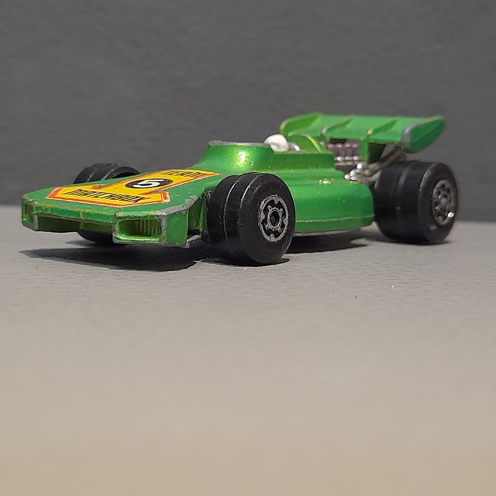 Retro Vintage Matchbox Superfast Team Matchbox Diecast F1 Car Lime ...