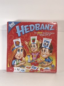 Hedbanz Card Question Board Game Headbands Headbanz Family Fun 2nd Ed ...
