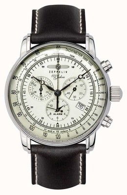 Zeppelin 100 Jahre Chronograph Men's Watch 8680-3 | eBay