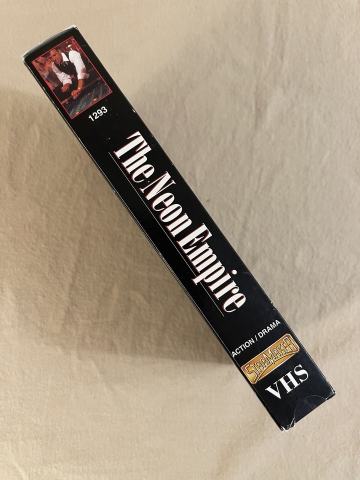 The Neon Empire - VHS -Ray Sharkey Gary Busey - Las Vegas Unedited ...