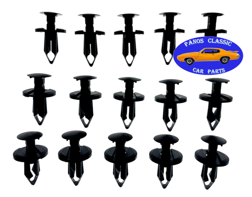 Air Baffle Push Type Retainers GM Ford Mopar 1991-2022 5/16" Hole Size ...