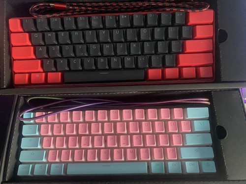 Clix Gaming Keyboard Set Red/Blue Switch Rare Model | eBay