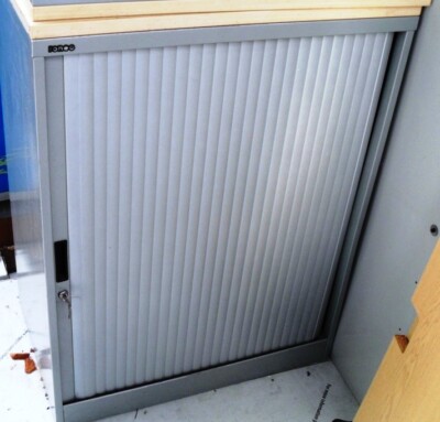 Roneo Tambour Office Cabinet Cupboard A4 Lateral Folder Files Bookshelf ...