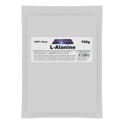 AMINO NUTRITION 100% PURE L-ALANINE POWDER 100G / ALANINE | eBay