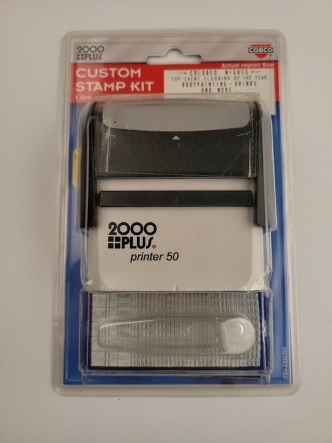 Cosco 2000 PLUS Printer 30 Make Your Own Custom Stamp (#026288) for ...