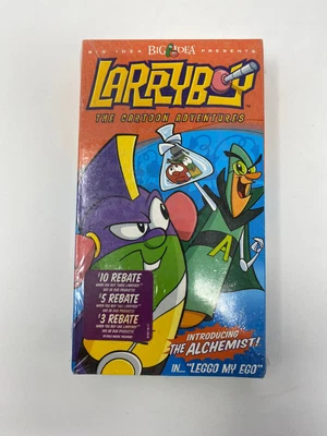 Veggietales VHS Larryboy Cartoon Adventures | Grelly USA