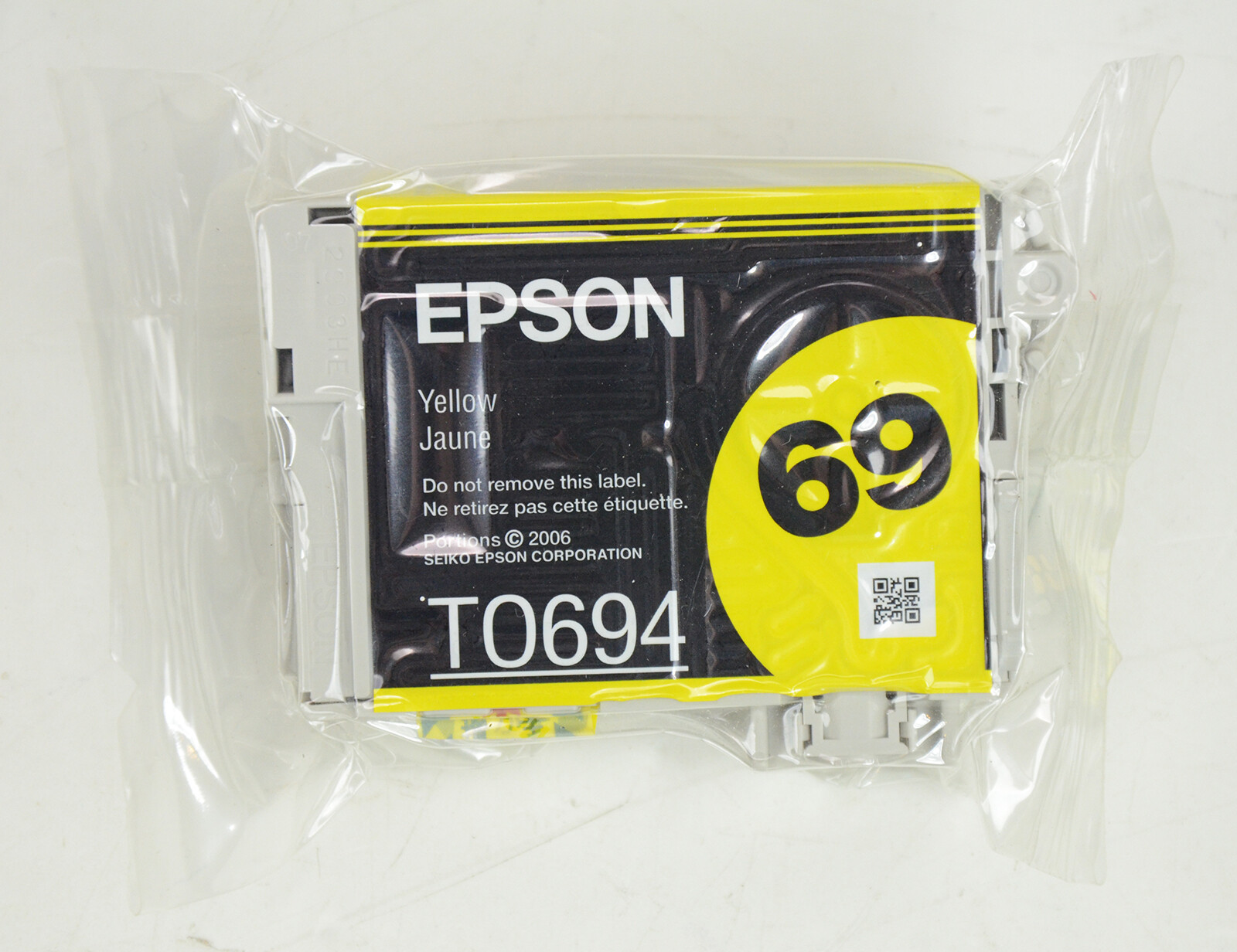 Genuine Epson 69 T0694 Yellow Ink Cartridge Factory Sealed | eBay