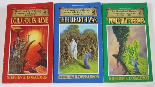 The Chronicles of Thomas Covenant Unbeliever Stephen R Donaldson PB lot ...